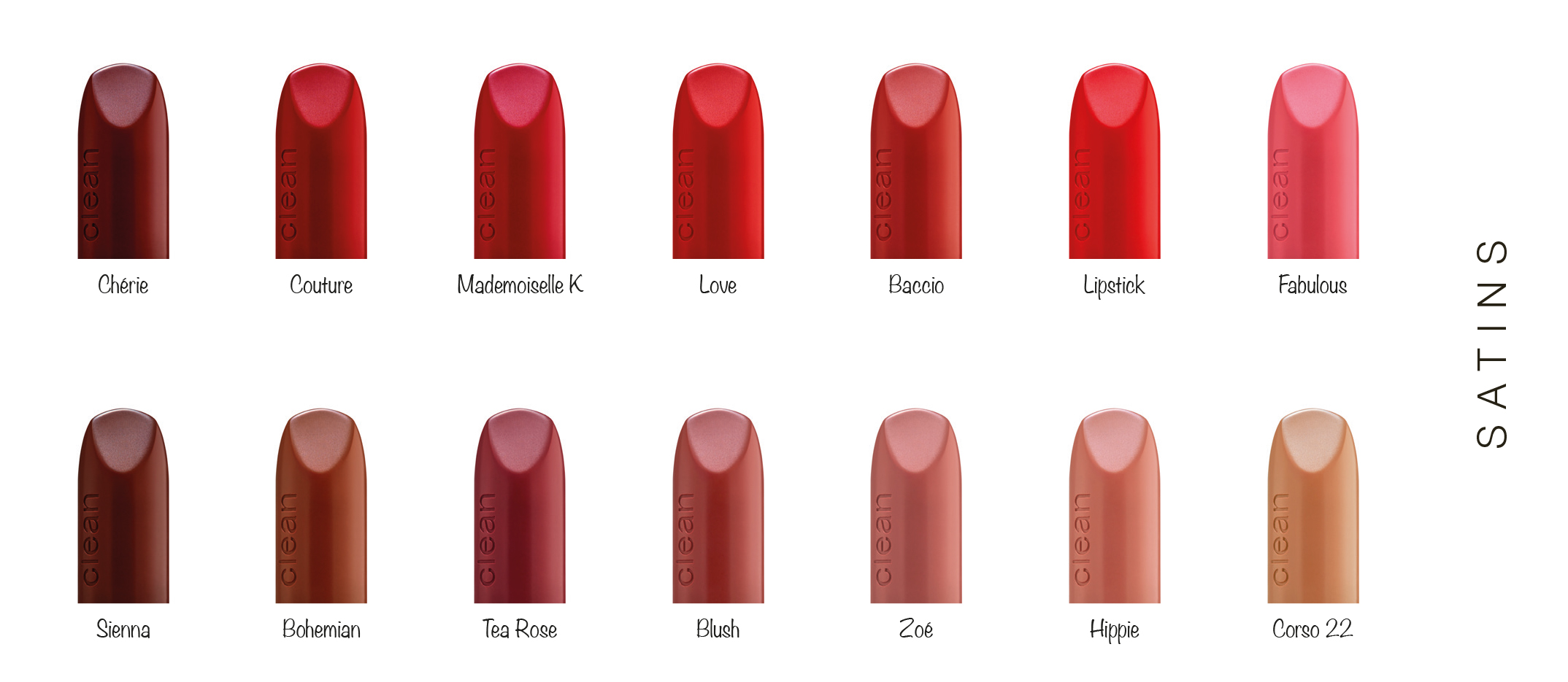 Les rouges à lèvres naturels de la marque Kure Bazaar